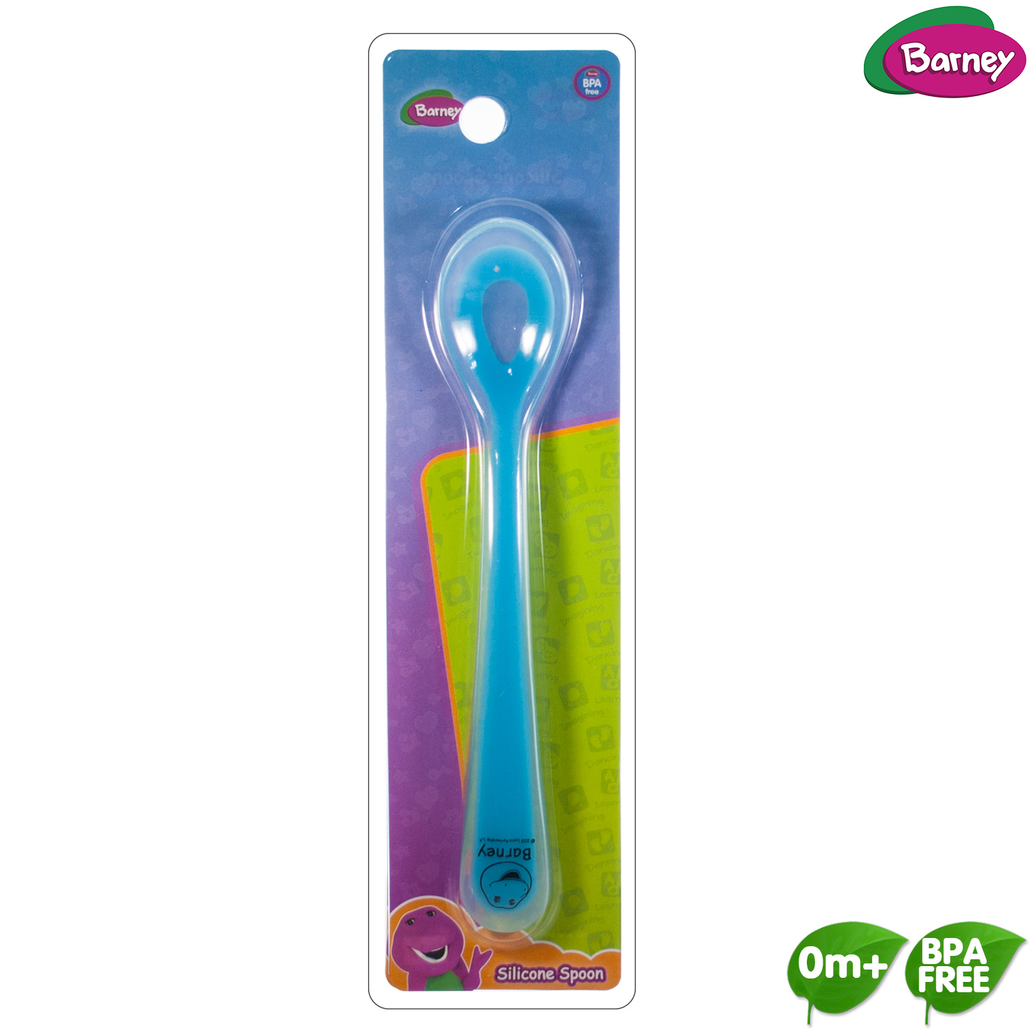 Barney Soft Silicone Spoon | Lazada PH
