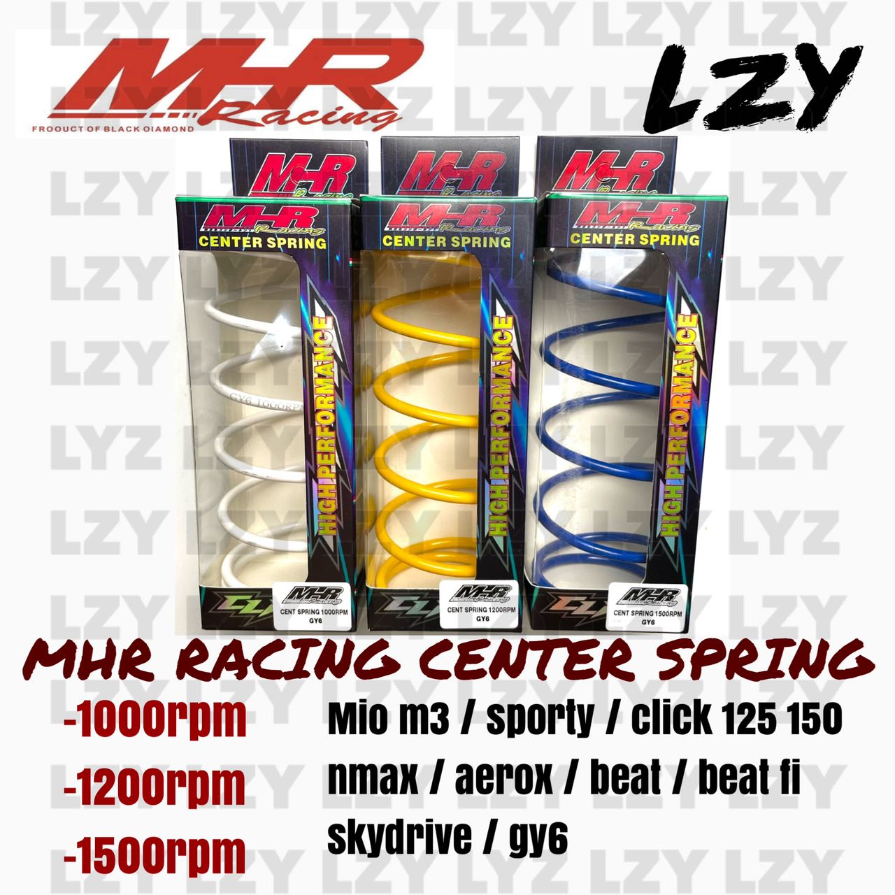 MHR Racing Center Spring Mio M3 / Sporty / Aerox / Nmax / Click ...