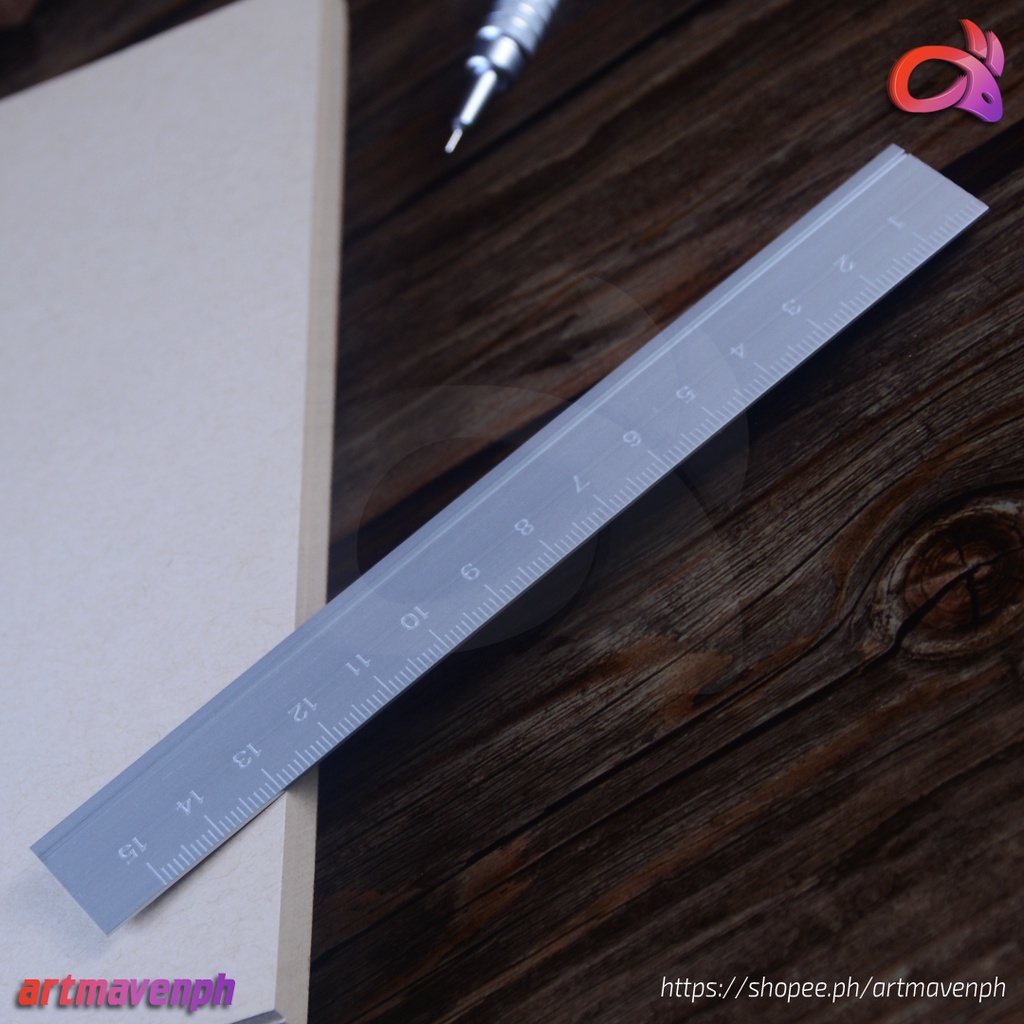 Muji Aluminum Straight Edge Ruler | Lazada PH