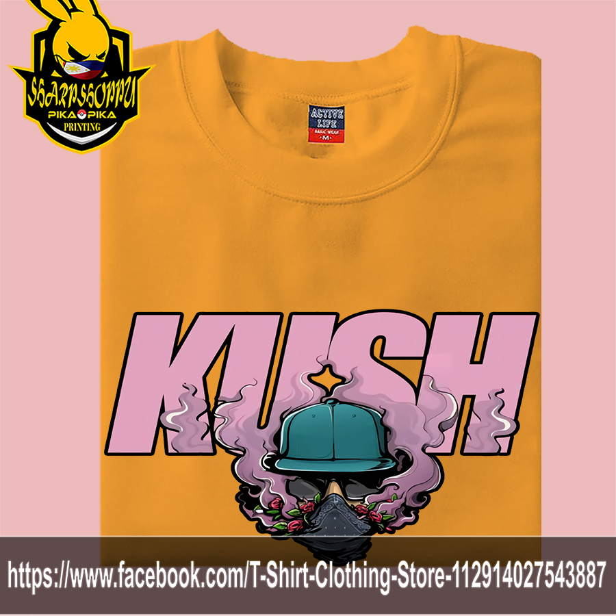 TRENDING KUSH FACE DESIGN HIGH QUALITY PRINT UNISEX TSHIRT | Lazada PH