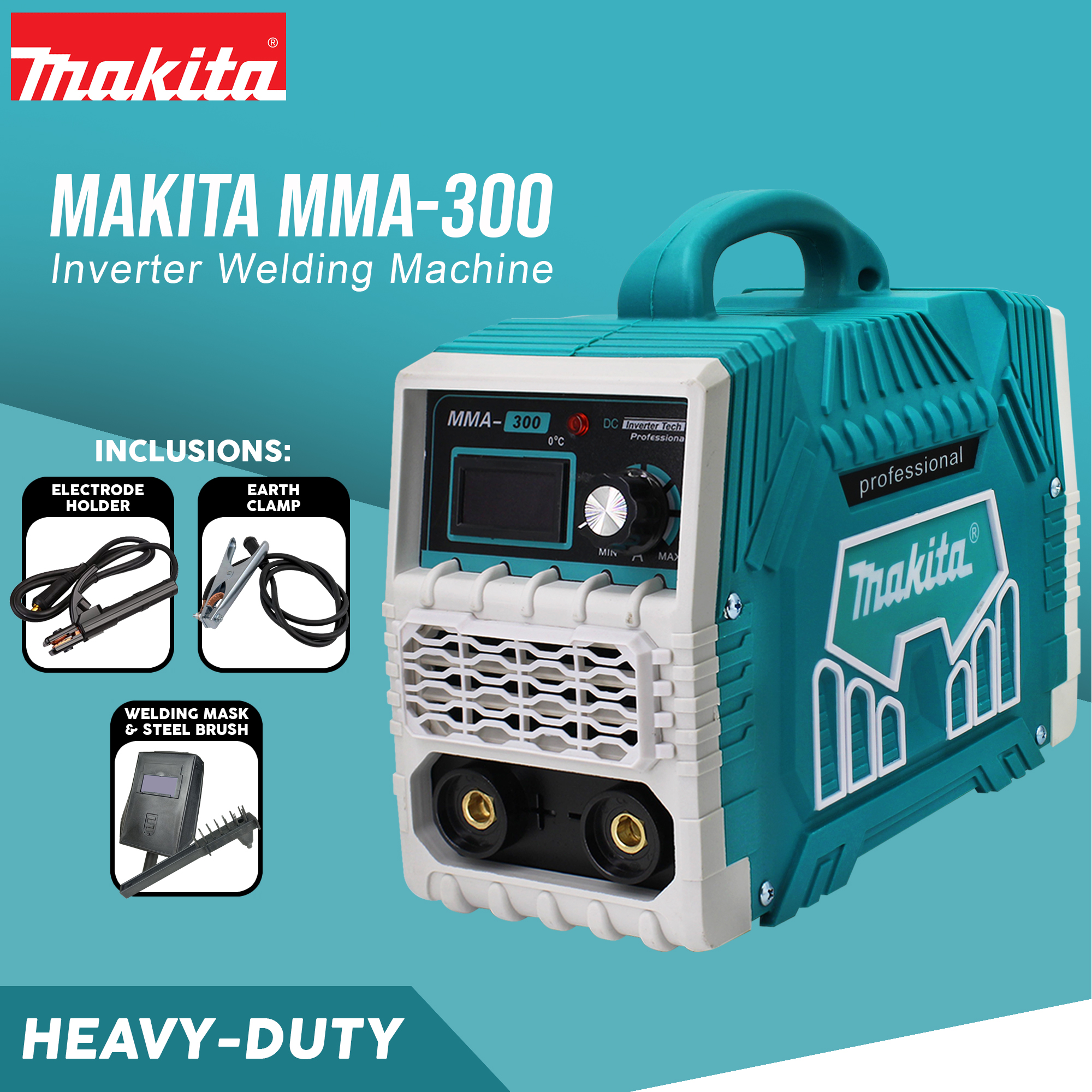 MK PRO MMA-300 DC Inverter Welding Machine (Blue) | Lazada PH