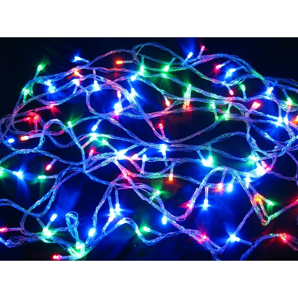 LED Transparent Wire Christmas String Light 6m 62 LED with End ...