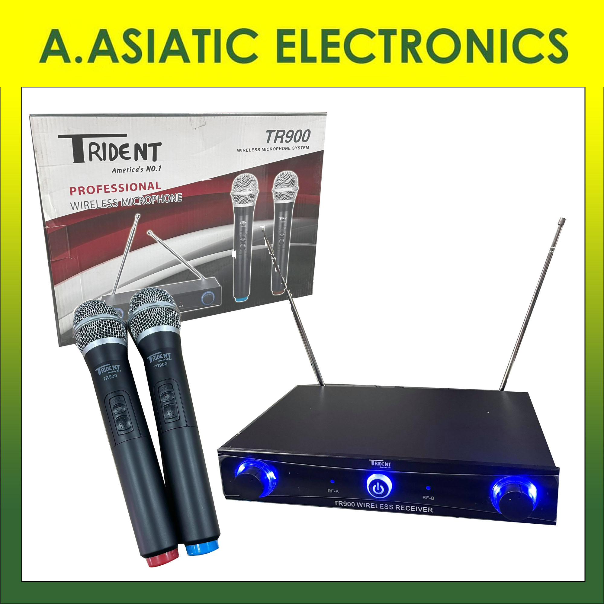 Trident TR900 Wireless Microphone System | Lazada PH
