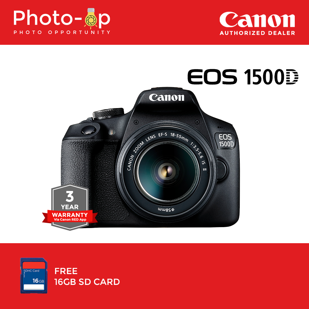 Canon EOS 1500D Kit (EF S18-55 IS II) | Lazada PH