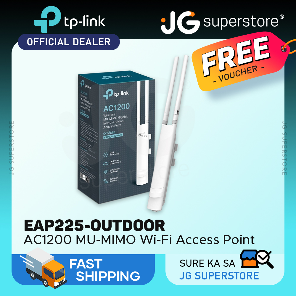 TP-Link EAP225 AC1200 Wireless MU-MIMO Gigabit Ceiling Mount Dual Band ...