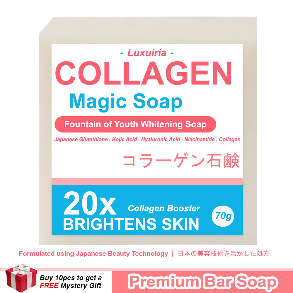 Luxuiria Collagen Magic Soap - Fountain of Youth Whitening Milk Soap ...
