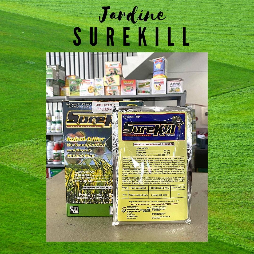 SUREKILL 70WP Kuhol Killer Molluscicide 35g | Lazada PH
