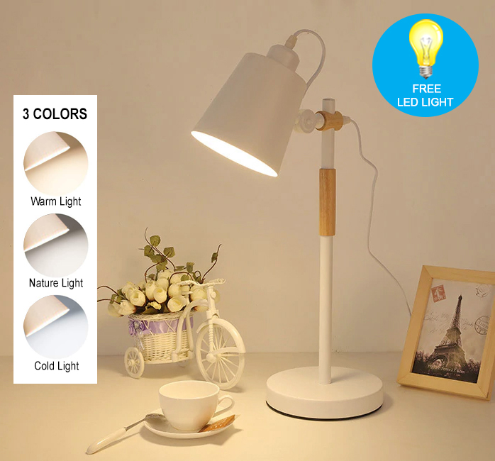 Modern Led Desk lamp adjustable Table Lamp for study office reading ...