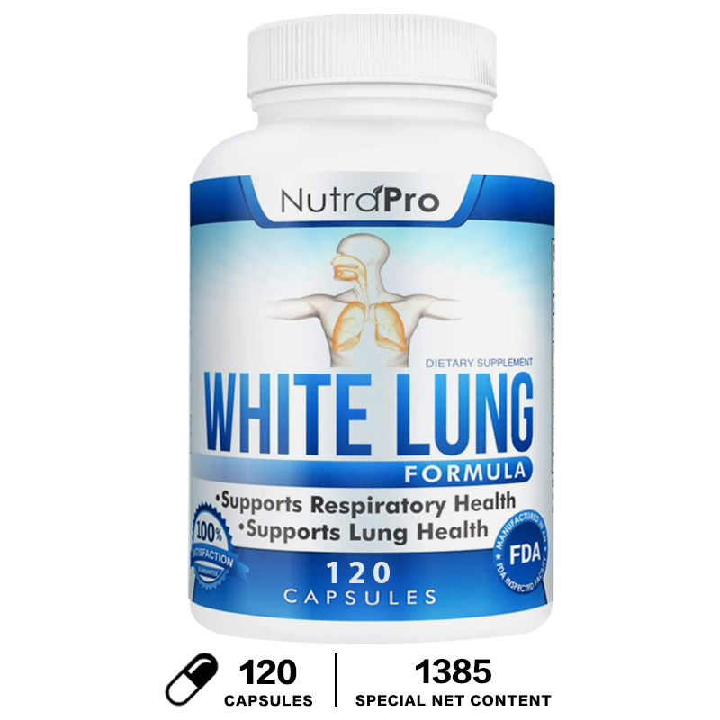 NutraPro White Lung Capsules - Lung Cleanse & Detox Supplement ...
