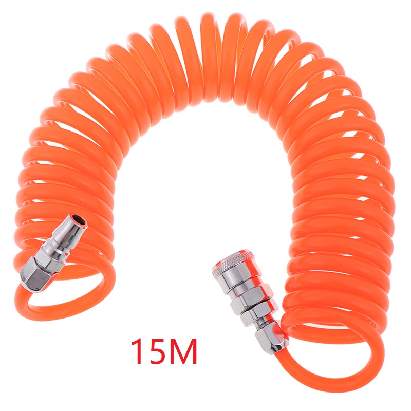 Pu Spring Tube 6/9/15m 8mmx5mm Air Compressor Hose Telescopic Spring ...