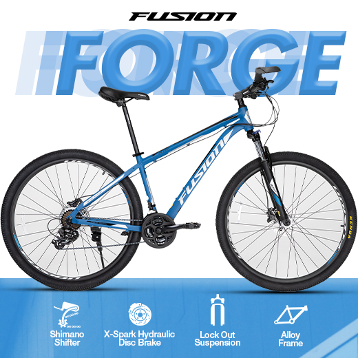 Fusion Forge [2022 Model] Hydraulic Alloy Mountain Bike 27.5" or 29 ...