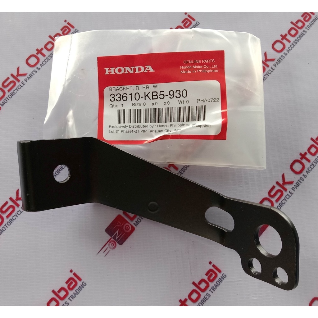 MOTORS (Per piece) Flasher Bracket/Holder (Genuine) for TMX 155 (Front ...