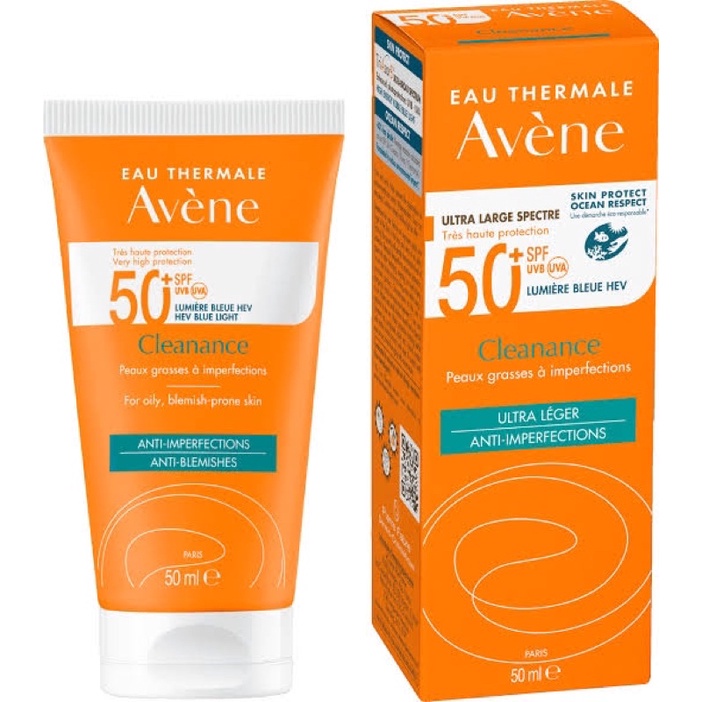 for face spf 50 whitening Avene Sun Cleanance Sunscreen SPF50+ 50ml ...