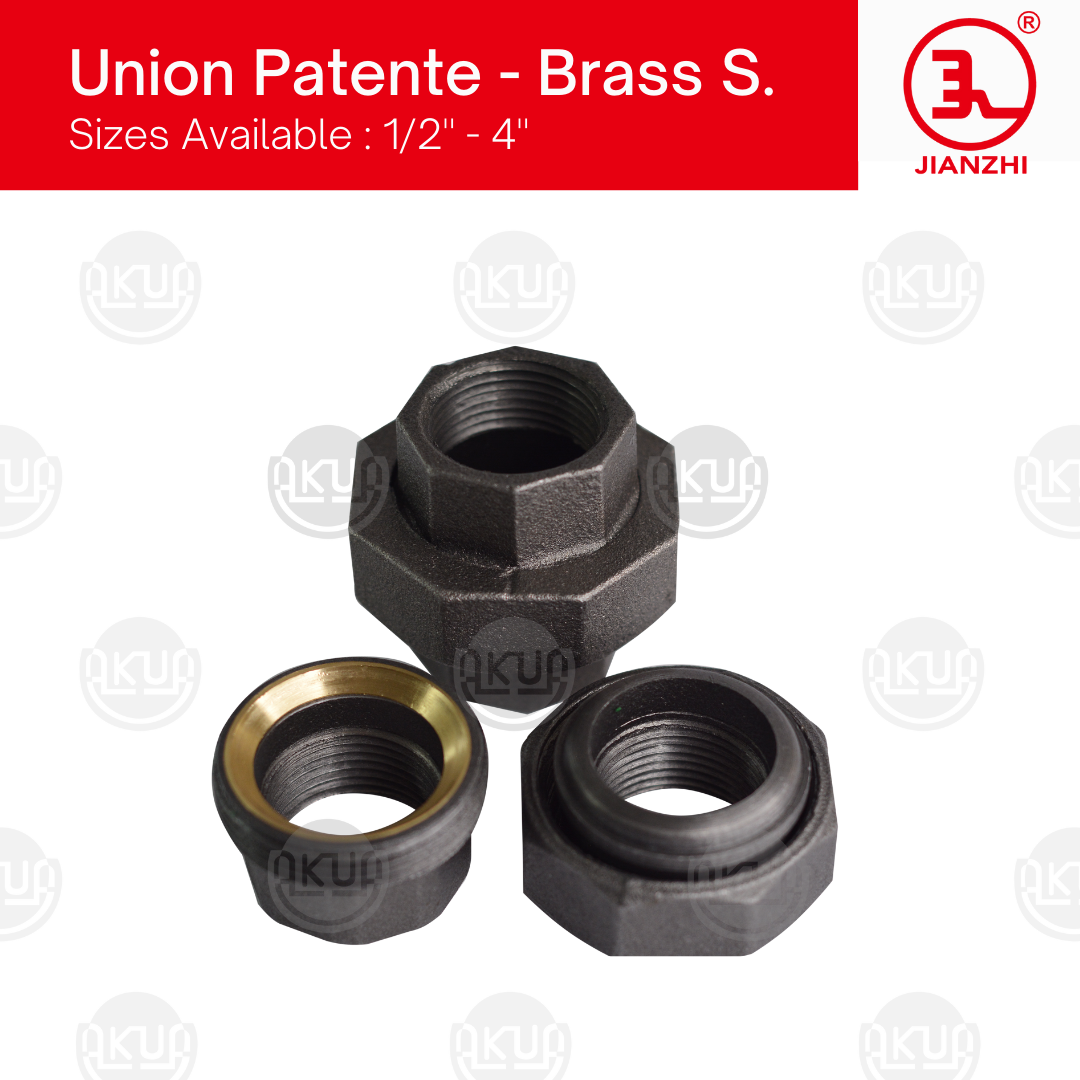 JIANZHI Brand BI/GI Threaded Union Patente Brass Seat 1 1/2" Screw Type ...