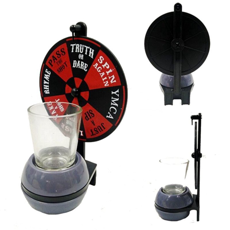 Spin Turntable The Shot Glass Drinking Game Fun Party Turntable Toys ...
