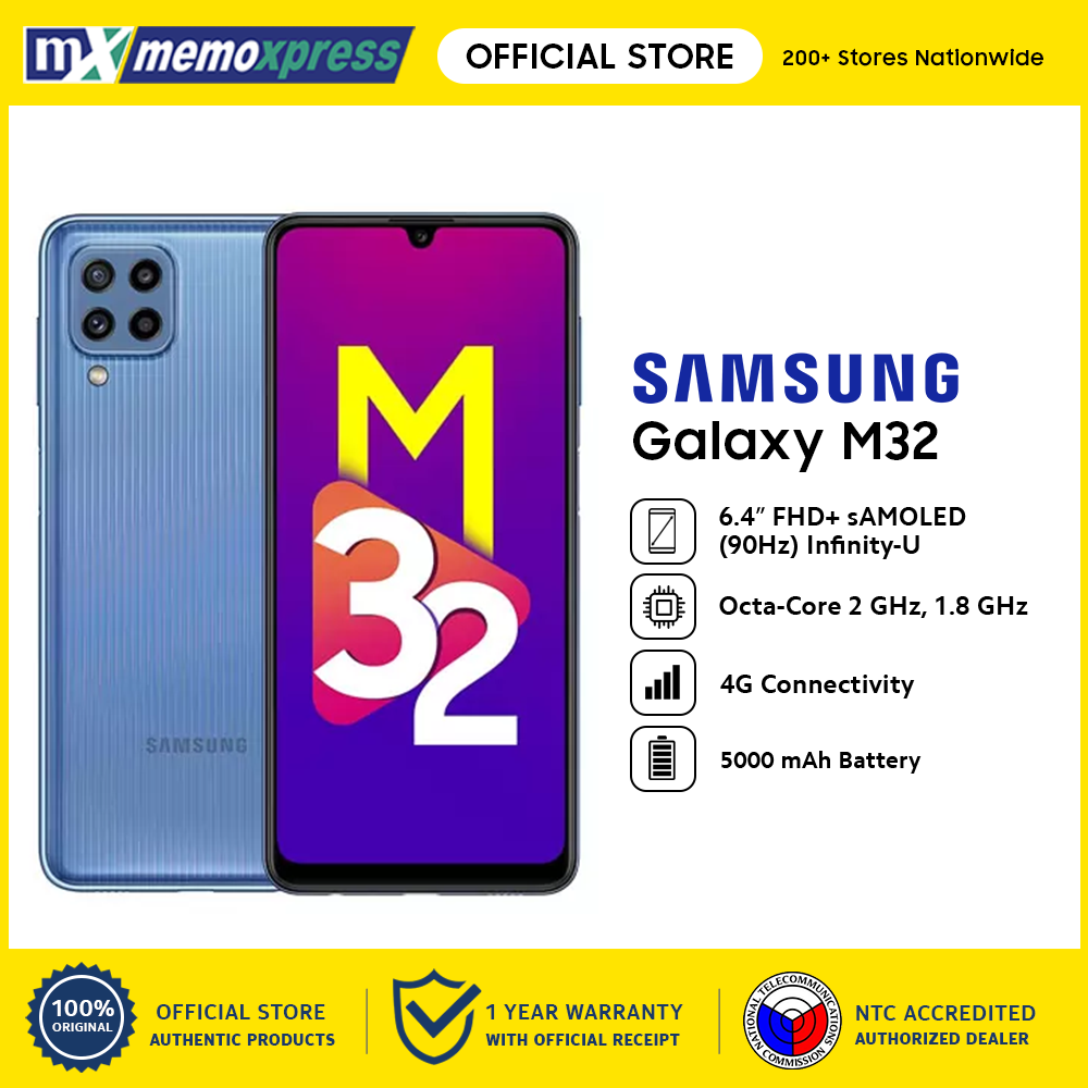 [NEW] Samsung Galaxy M32 128GB ROM + 8GB RAM | 64MP Versatile Quad ...