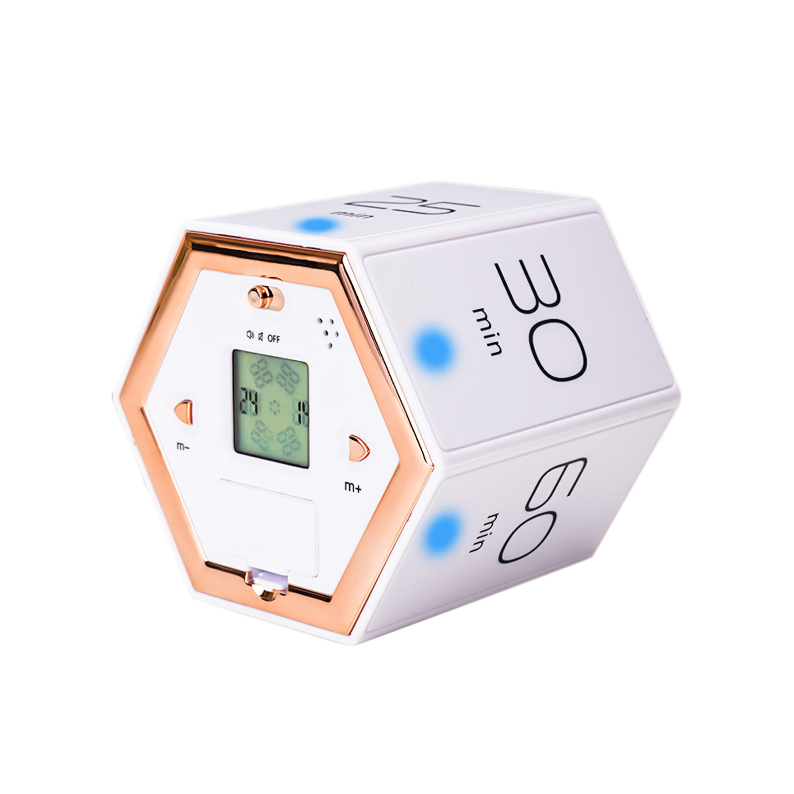 Creative Hexagon Flip Timer Mutable Countdown Reminder Count Down Up ...