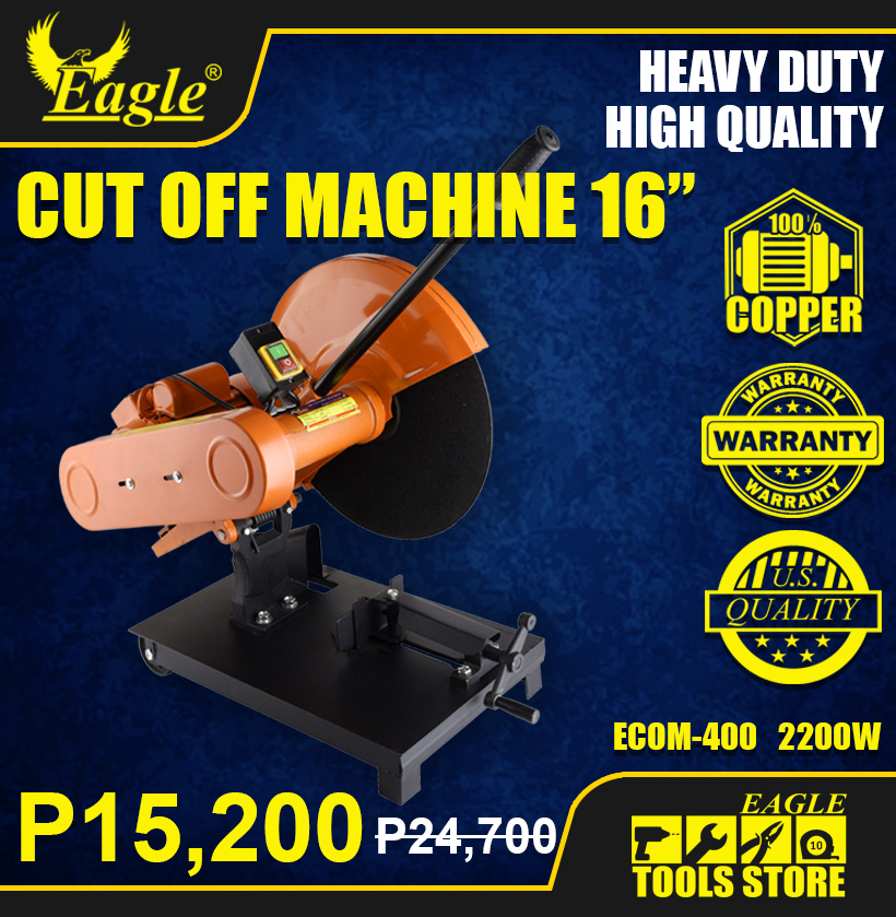 Heavy Duty Cut Off Machine 16" Belt Driven Eagle Professional Tools | Lazada PH