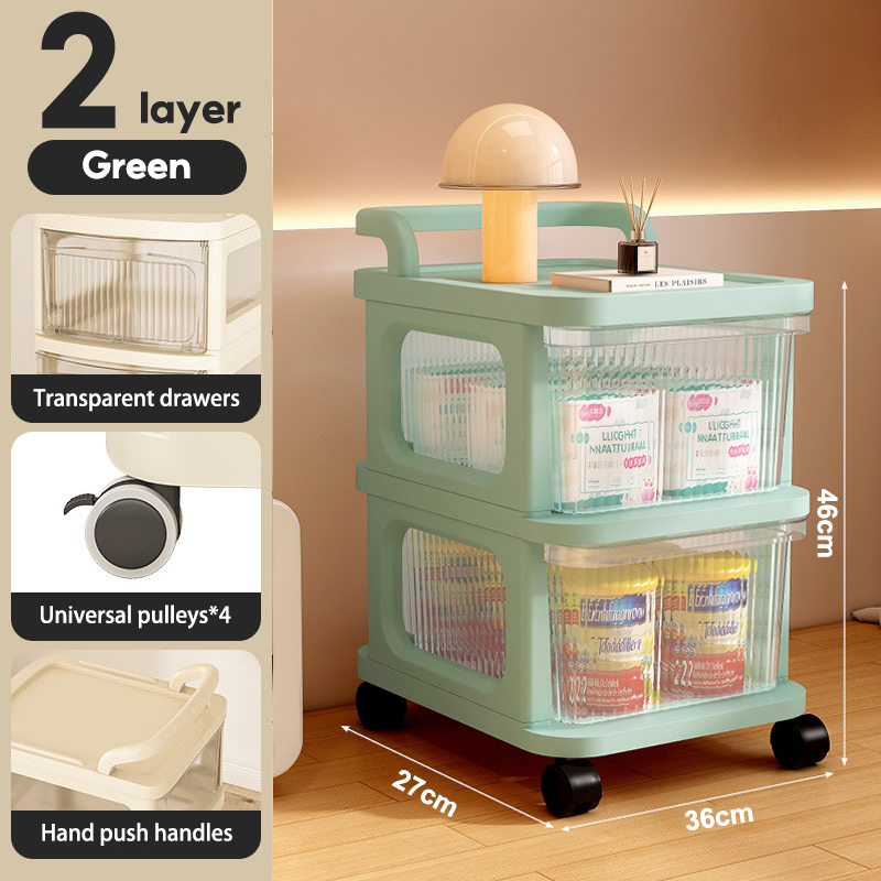 Sunshine Kitchen Storage Cabinet Organizer 5 Layers Storage Box With ...