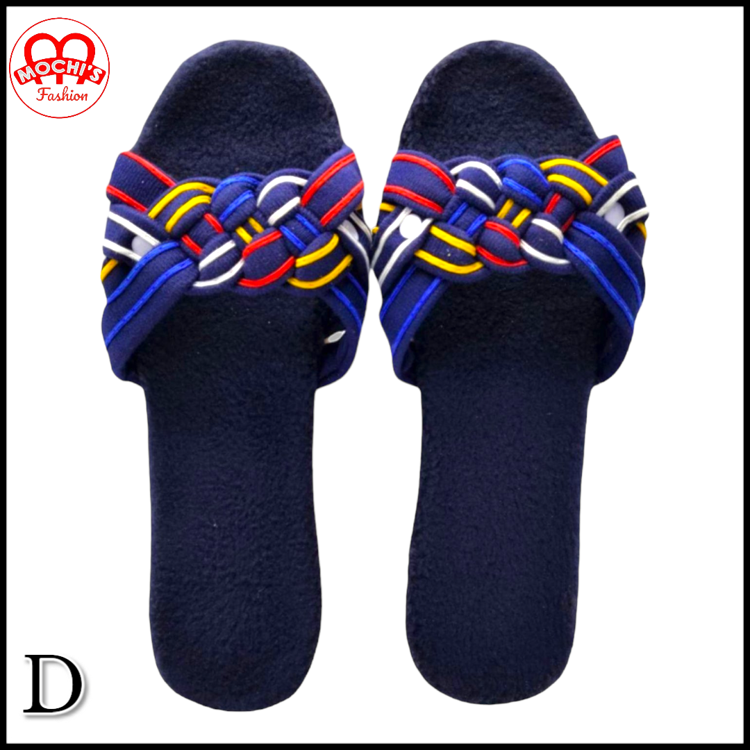 Alpombra Ladies 'Trensas' Heavy-Sole multicolor indoor/outdoor non-slip ...