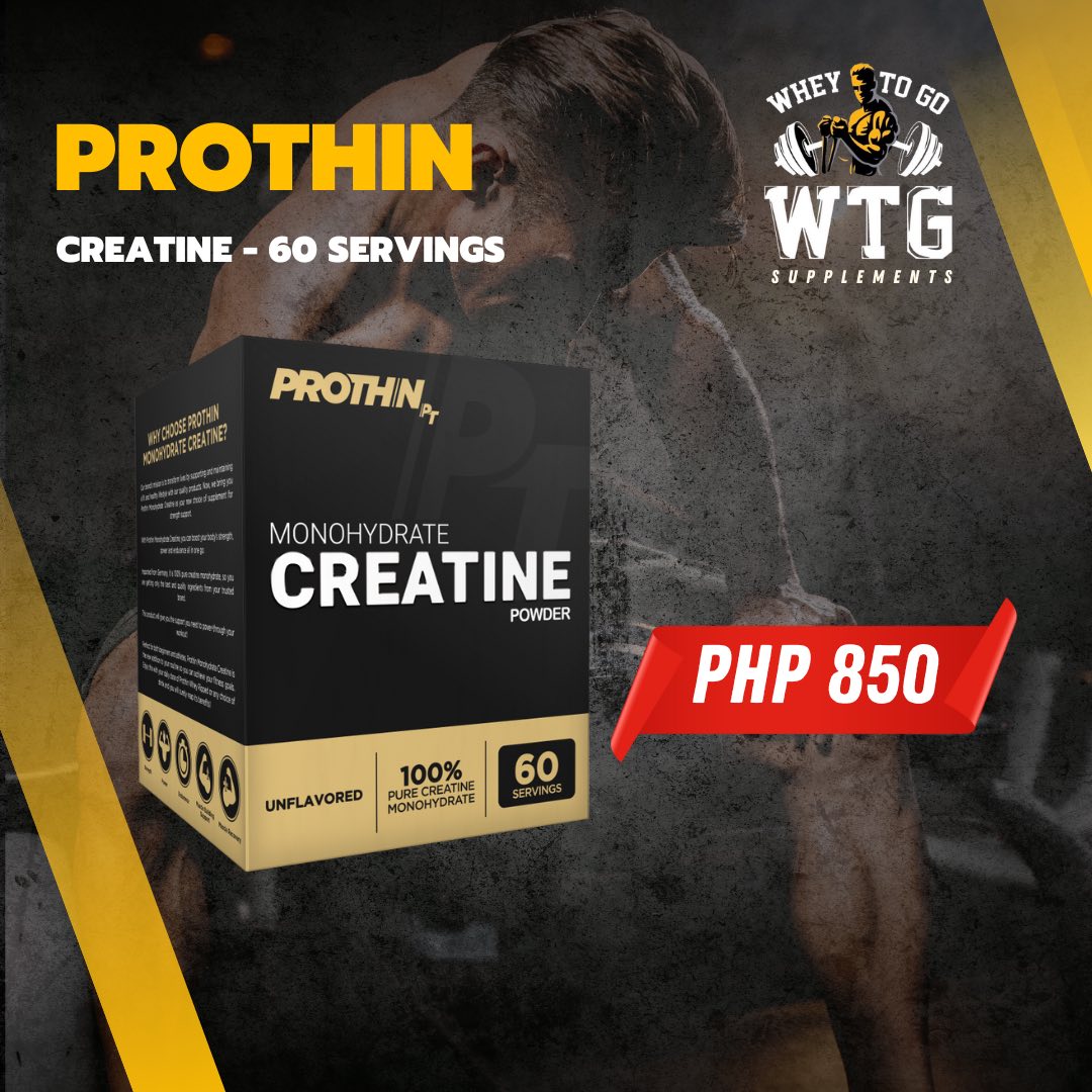 Prothin Creatine Monohydrate Powder | Lazada PH