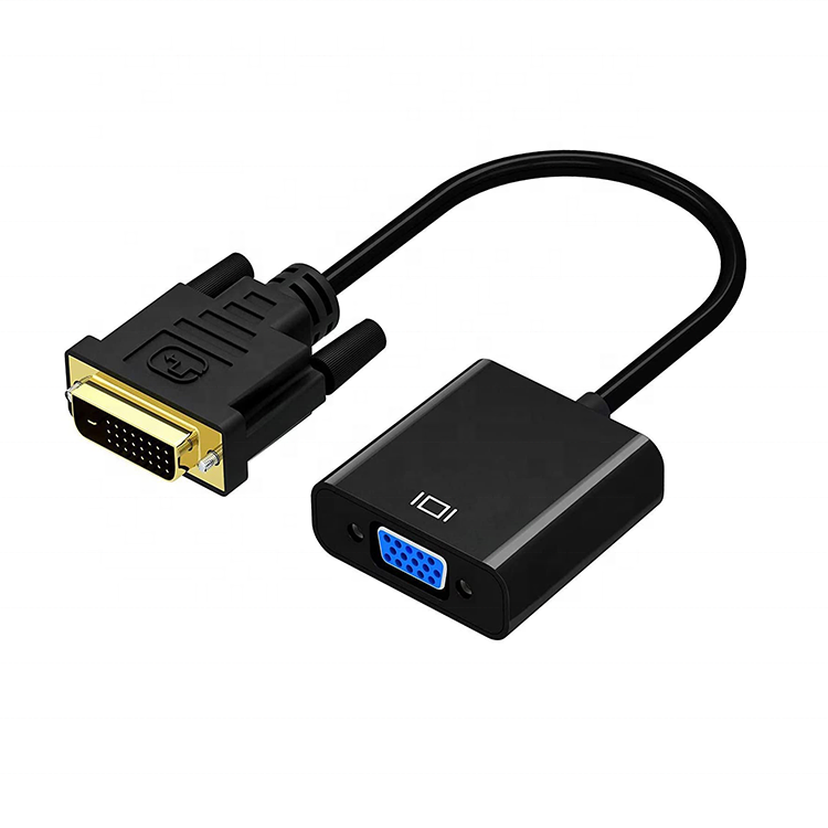 Allan 1080P DVI to VGA Adapter DVI 24+1 Converter adapter for PC ...