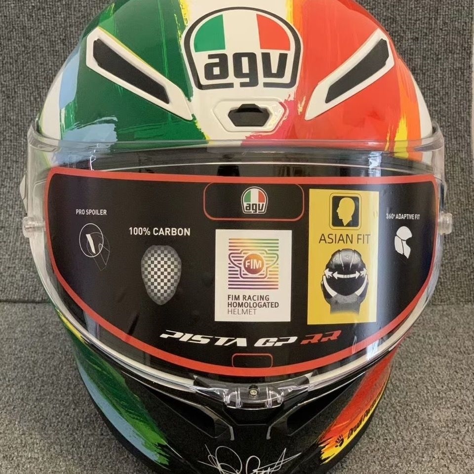 Motorcycle helmet AGV Mugello commemorative single-nail agv helmet ...