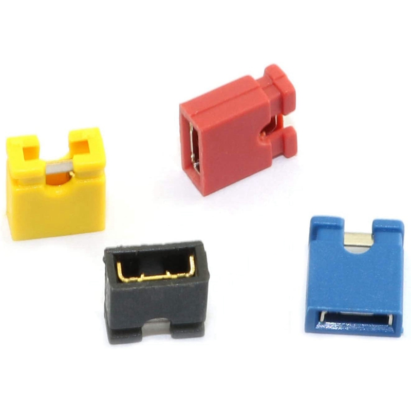 100Pcs 2.54MM Jumper Cap Open Type Shorting Cap Shorting Block Shorting ...