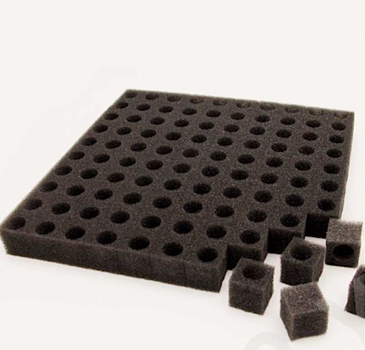 Hydroponic Seedling Sowing Sponge | 100 Slots| Hydroponic foam ...
