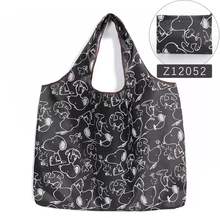 HANKE Foldable Tote Bag Reusable Character Waterproof Shopping Bag ...