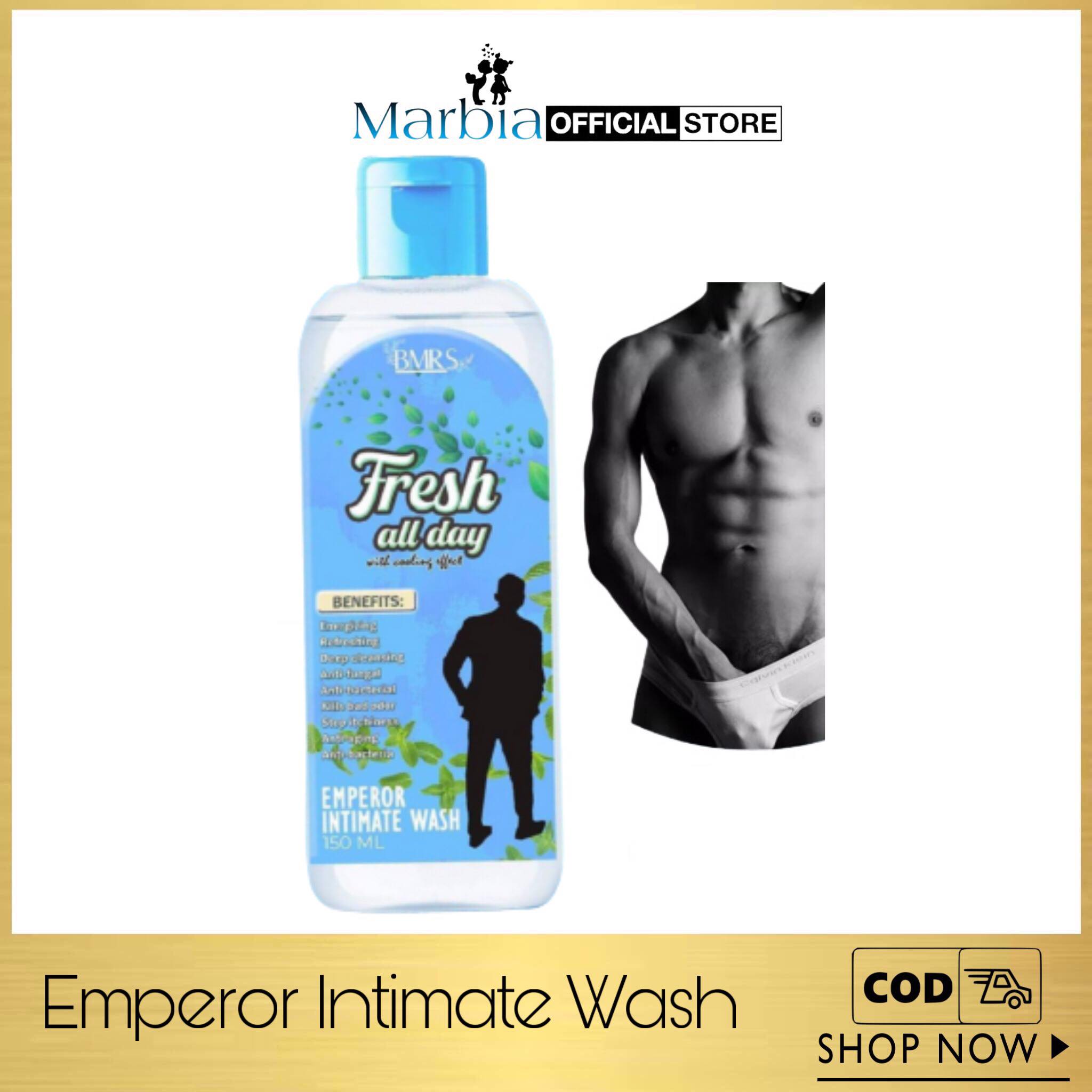 ORIGINAL BMRS Fresh all day with cooling effect EMPEROR INTIMATE WASH ...