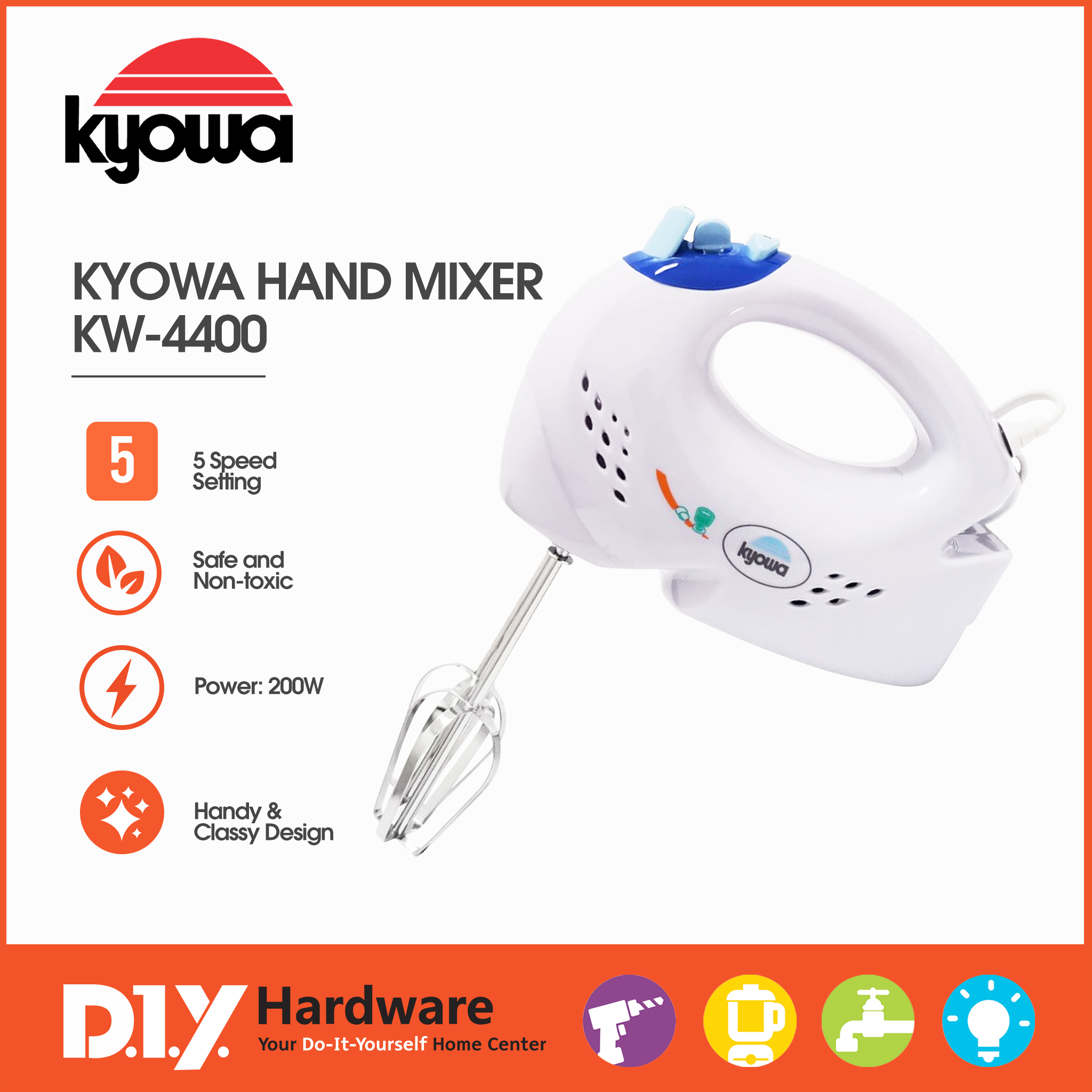 Kyowa Hand Mixer KW-4400 | Lazada PH
