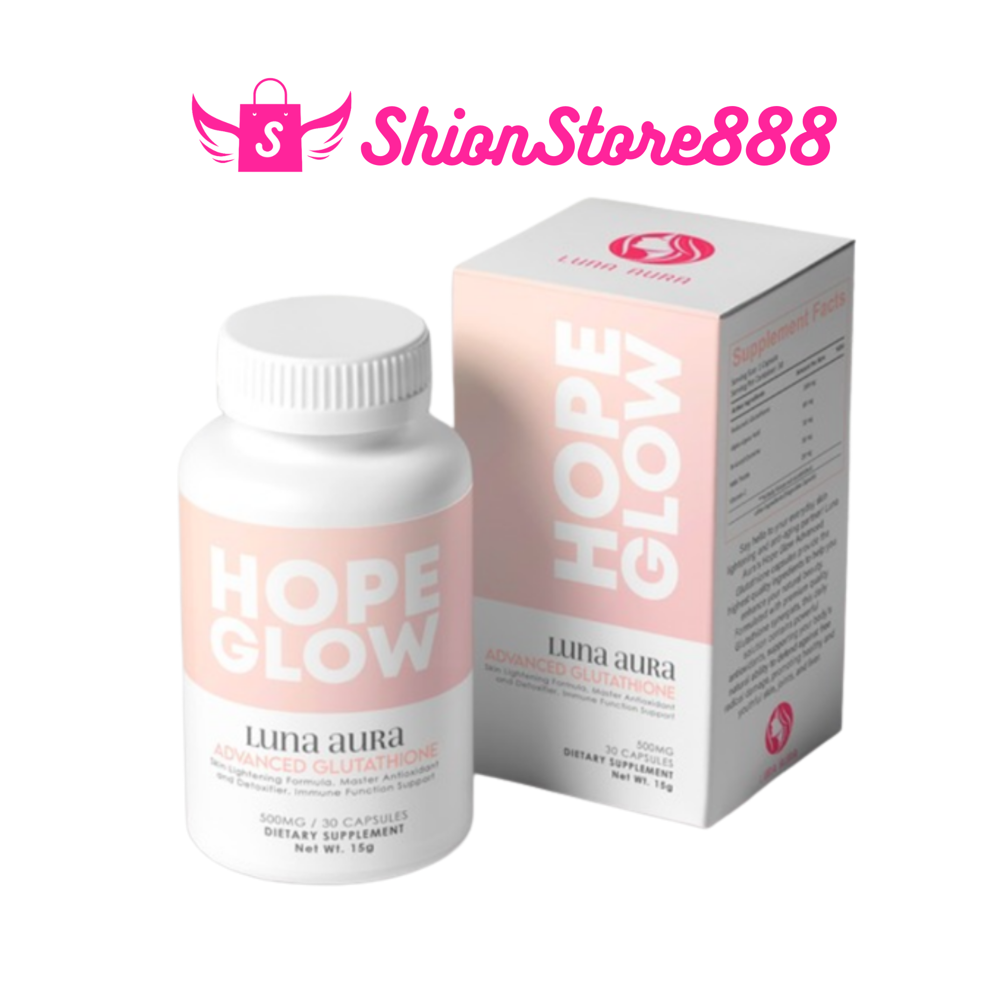 ShionStore888 Hope Glow Advanced Glutathione by Luna Aura Intense ...