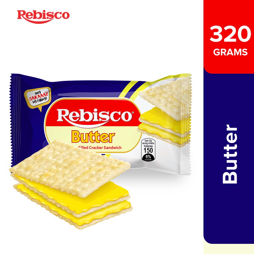 Rebisco Butter Sandwich 32G X 10Pcs | Lazada PH