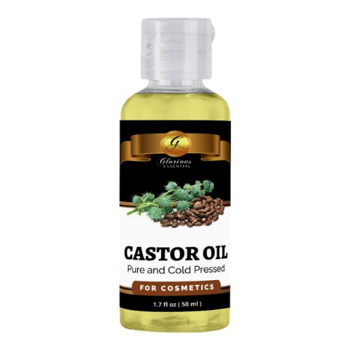 GLORIOUS ESSENTIAL Castor Oil 20ml | 50ml Organic and Pure Natural Cold ...