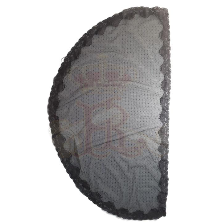 Black Plain Church Veil Mantilla Communion Rosary Catholic Confirmation ...