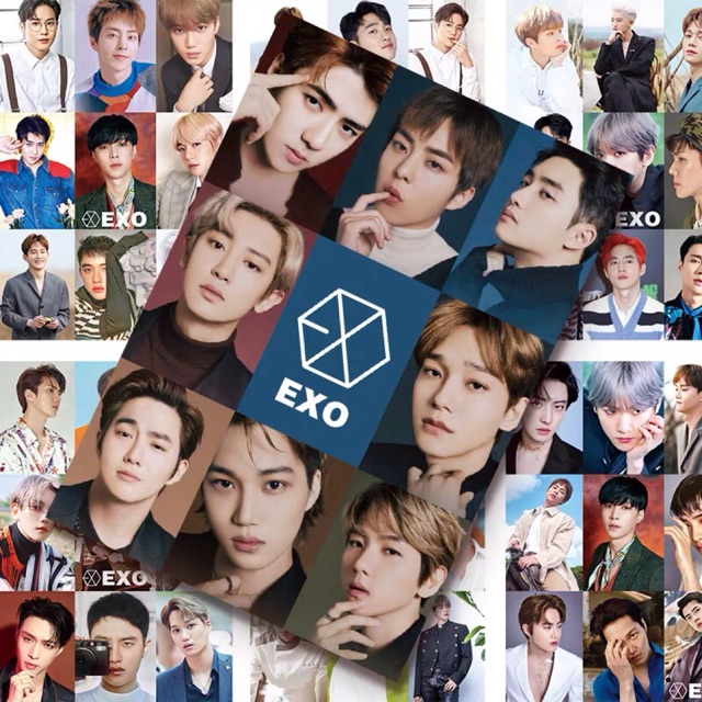 KPOP EXO posters// 8pcs in one pack | Lazada PH