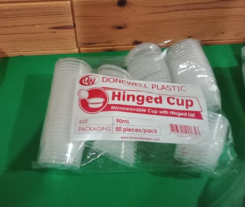 Donewell Hinged CUp 50pcs/Pack | Lazada PH