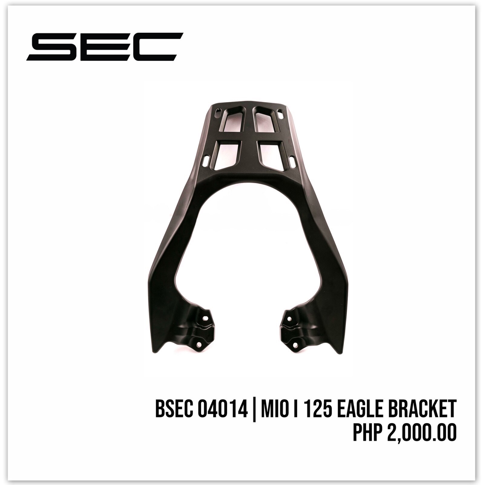 TOP BOX SEC bracket mio i 125 or M3 EAGLE & mio gear | Lazada PH