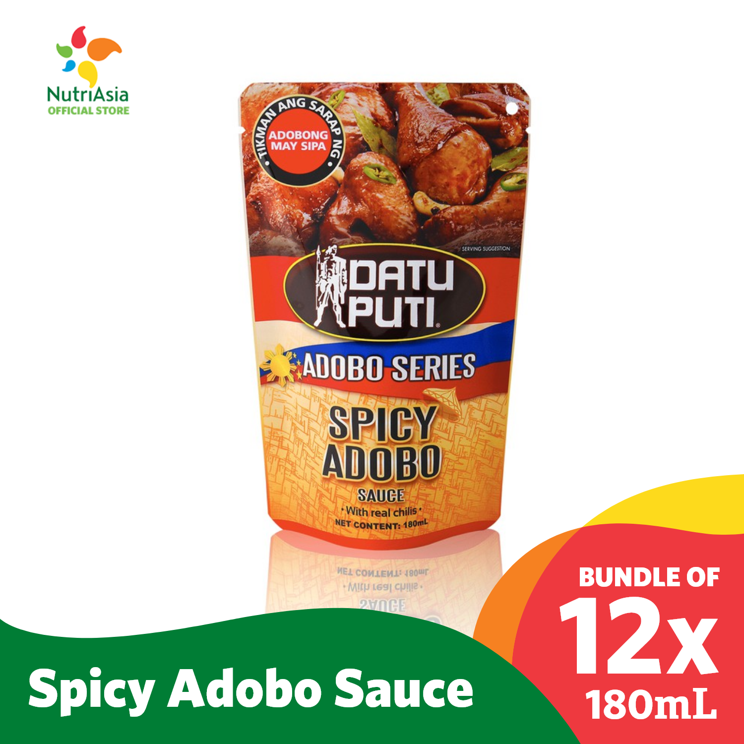 Datu Puti Adobo Series Spicy 180 ml Bundle of 12 | Lazada PH