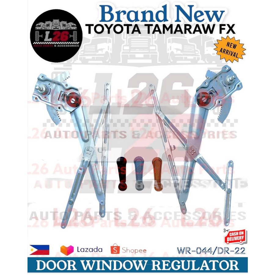 TOYOTA TAMARAW FX DOOR WINDOW Mechanism / DOOR WINDOW REGULATOR RH/LH ...