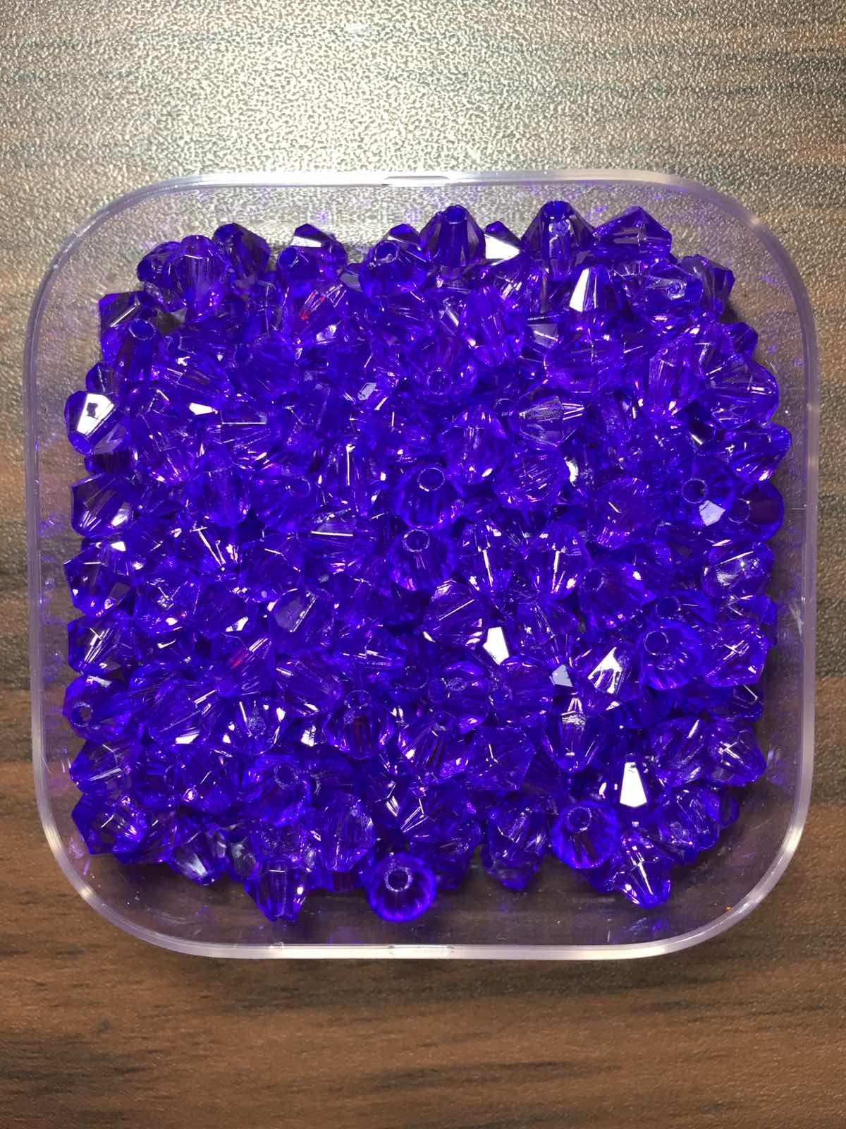100 Pcs 6mm DIY bead Crystal Bicone Diamond Beads | Lazada PH