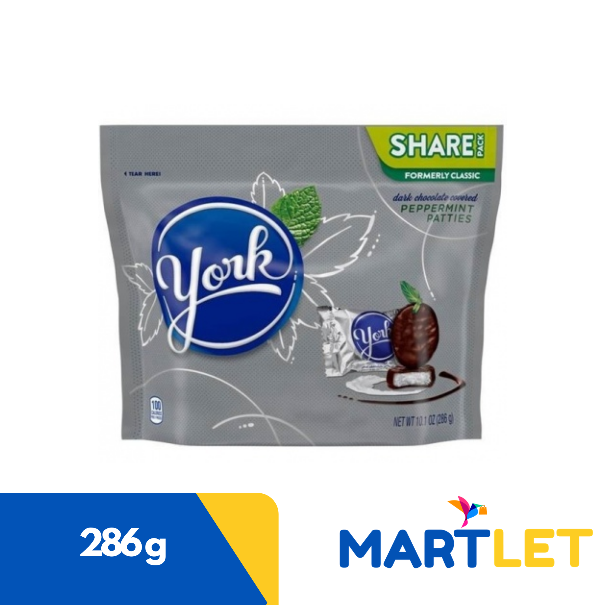 York Dark Chocolate Peppermint Patties, 286g | Lazada PH