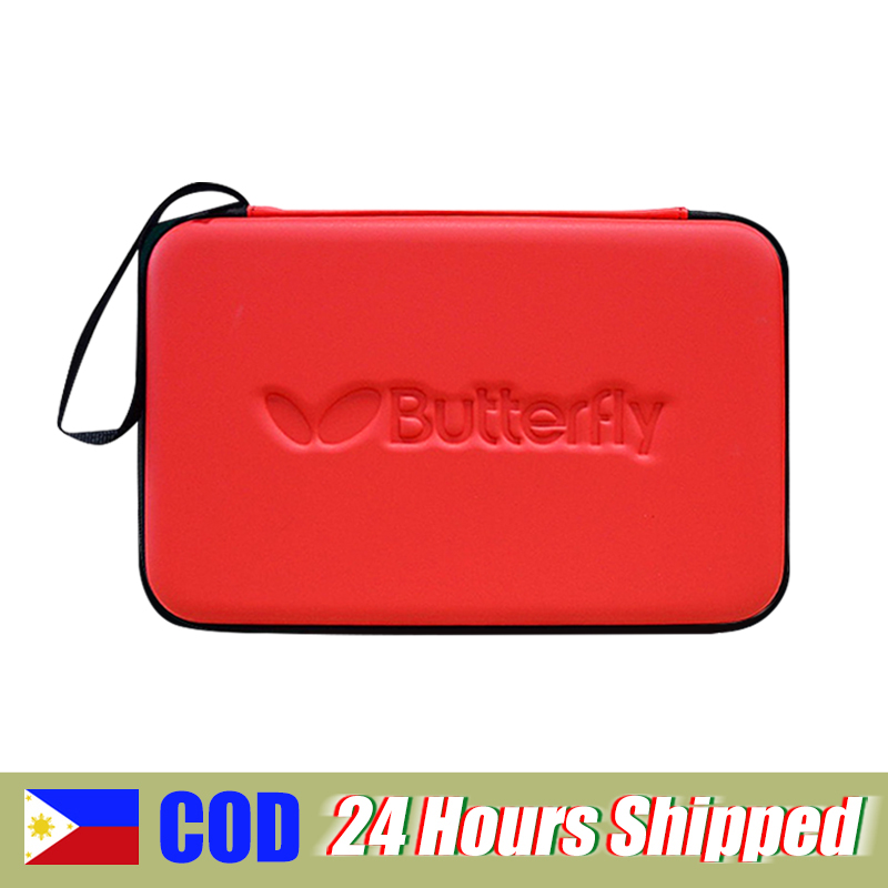 Butterfly Table Tennis Racket Case Bag Portable Rectangle Bat Hard ...