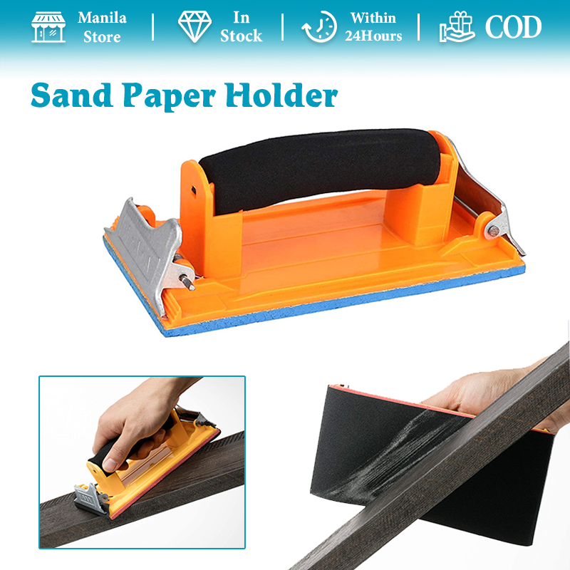 Sandpaper Holder Hand Sander with Sponge Handle Grinding Polished Tools ...