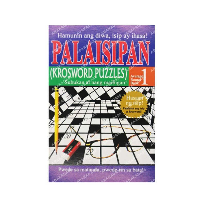 Palaisipan Krosword Puzzles Crossword Tagalog | Lazada PH