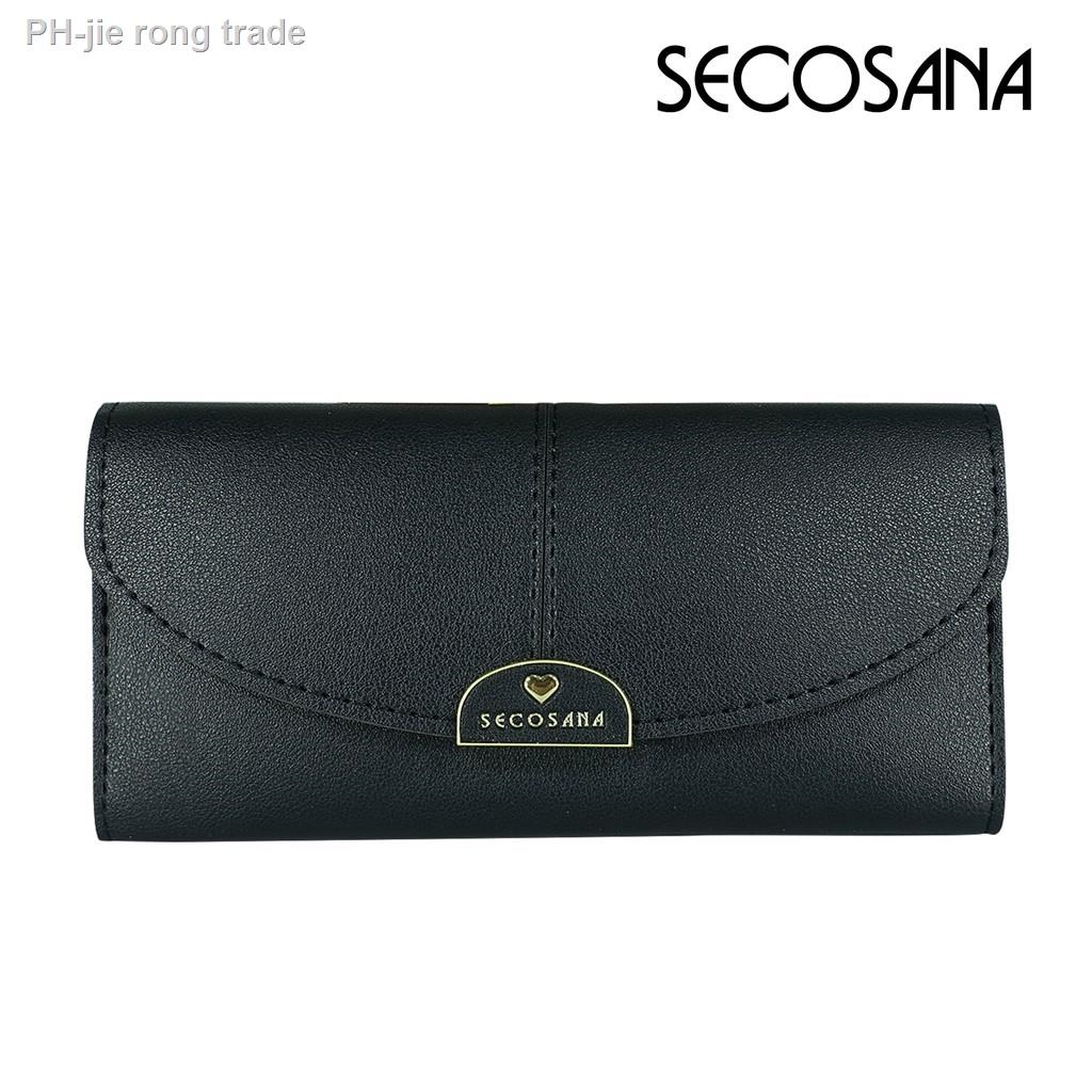 【wallet】 SECOSANA Selica Long Wallet gift | Lazada PH