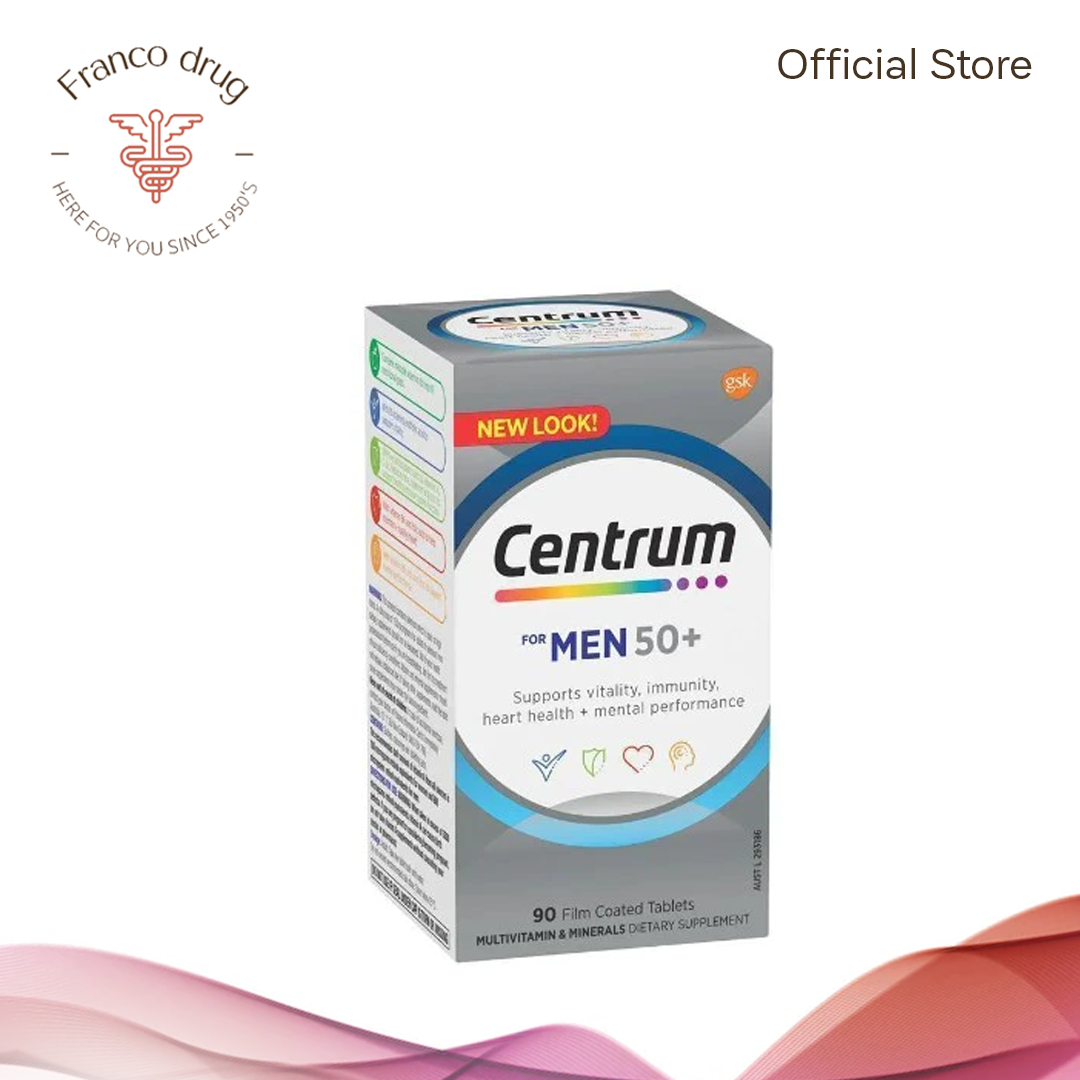 Centrum Silver Men 50+ - 90's - Expiry Date: January 2025 | Lazada PH