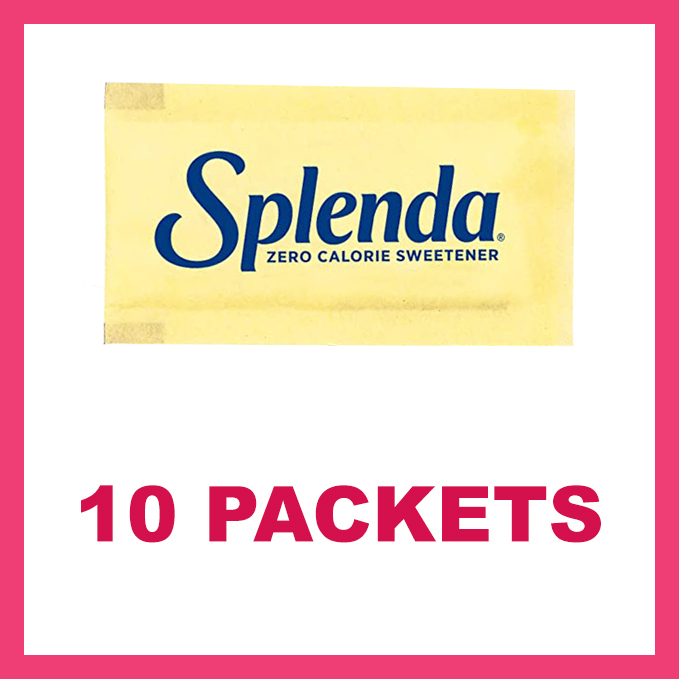SPLENDA Zero Calorie Sweetener Repacked in 10 and 50 Packets | Keto ...