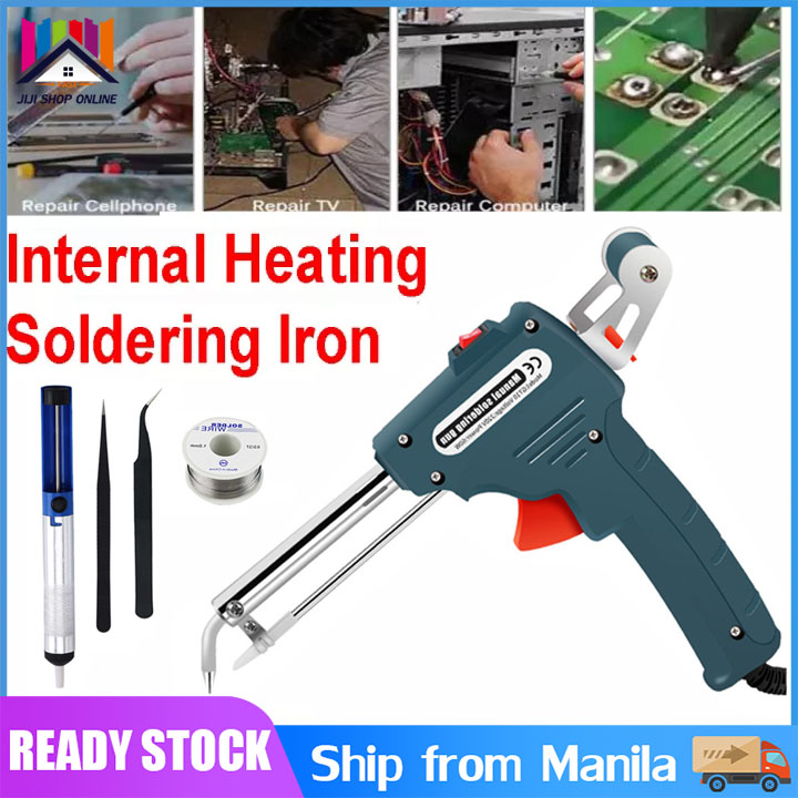 🔝 Original 【24 hours delivery】60W Electric Handheld Soldering Iron Gun ...